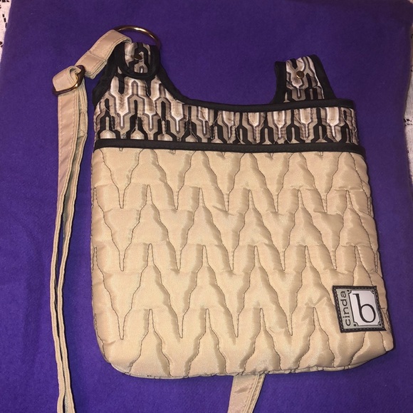 Cinda B | Bags | Cinda B Crossbody Bag Beige Newno Tag | Poshmark